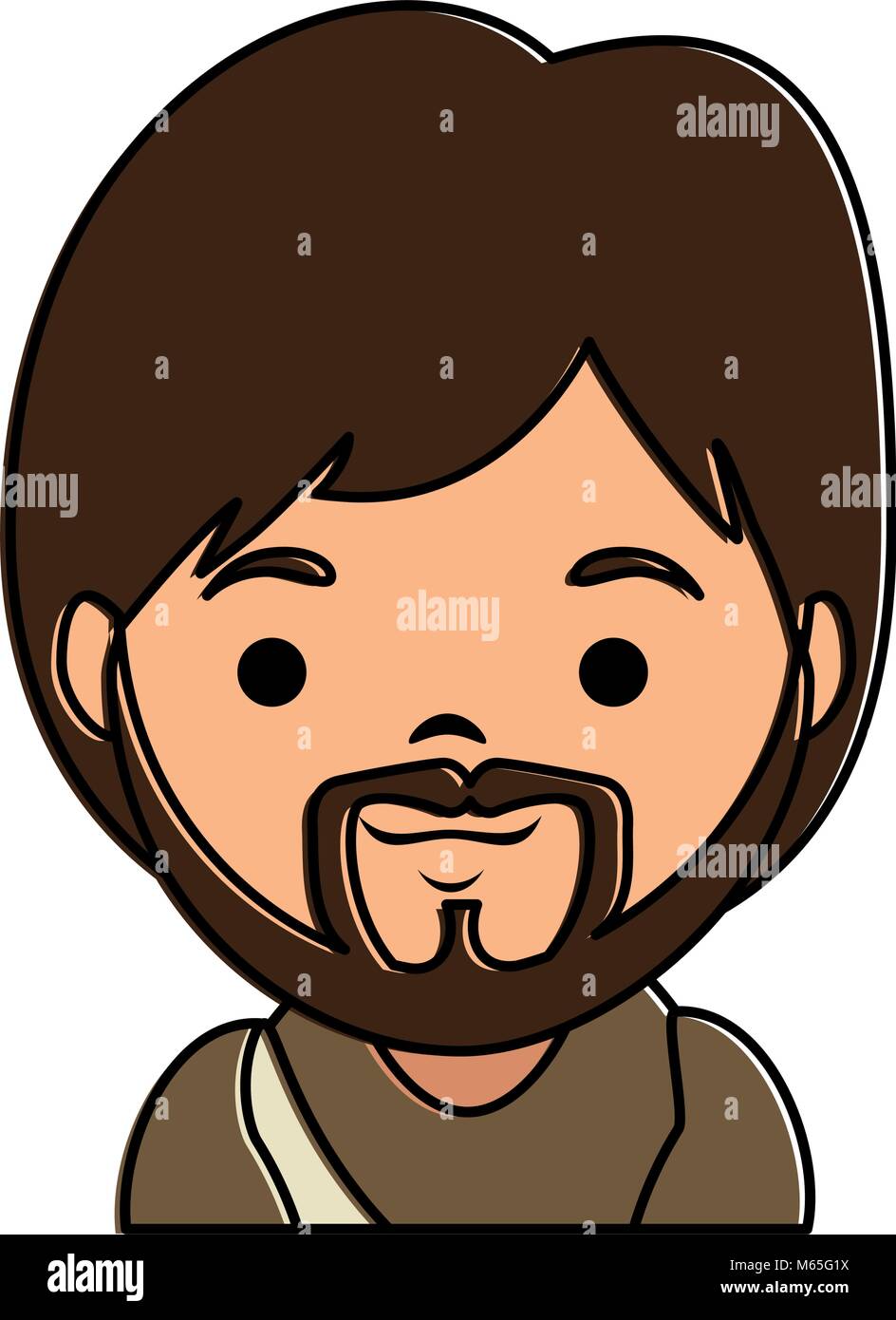 cute saint joseph character Stock Vector Image & Art - Alamy