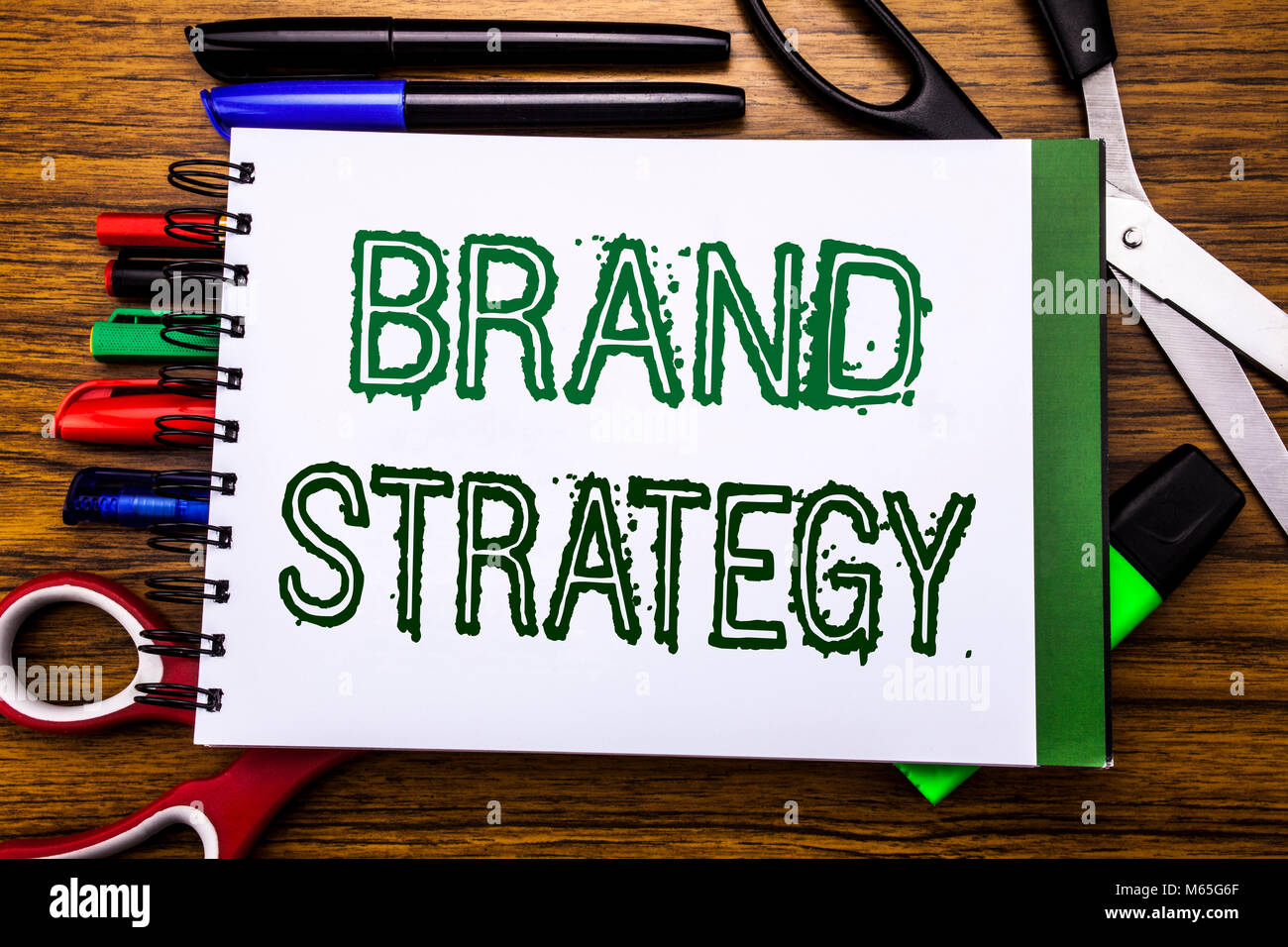 Conceptual hand writing text Brand Strategy. Concept for Marketing Idea ...