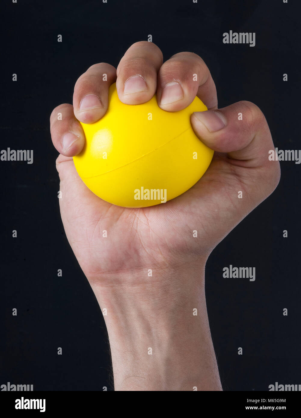 Stressball squeezing hi-res stock photography and images - Alamy