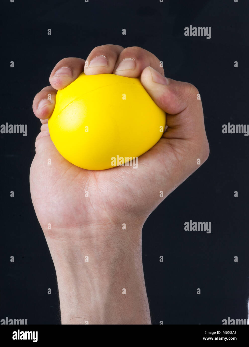 Stressball squeezing hi-res stock photography and images - Alamy
