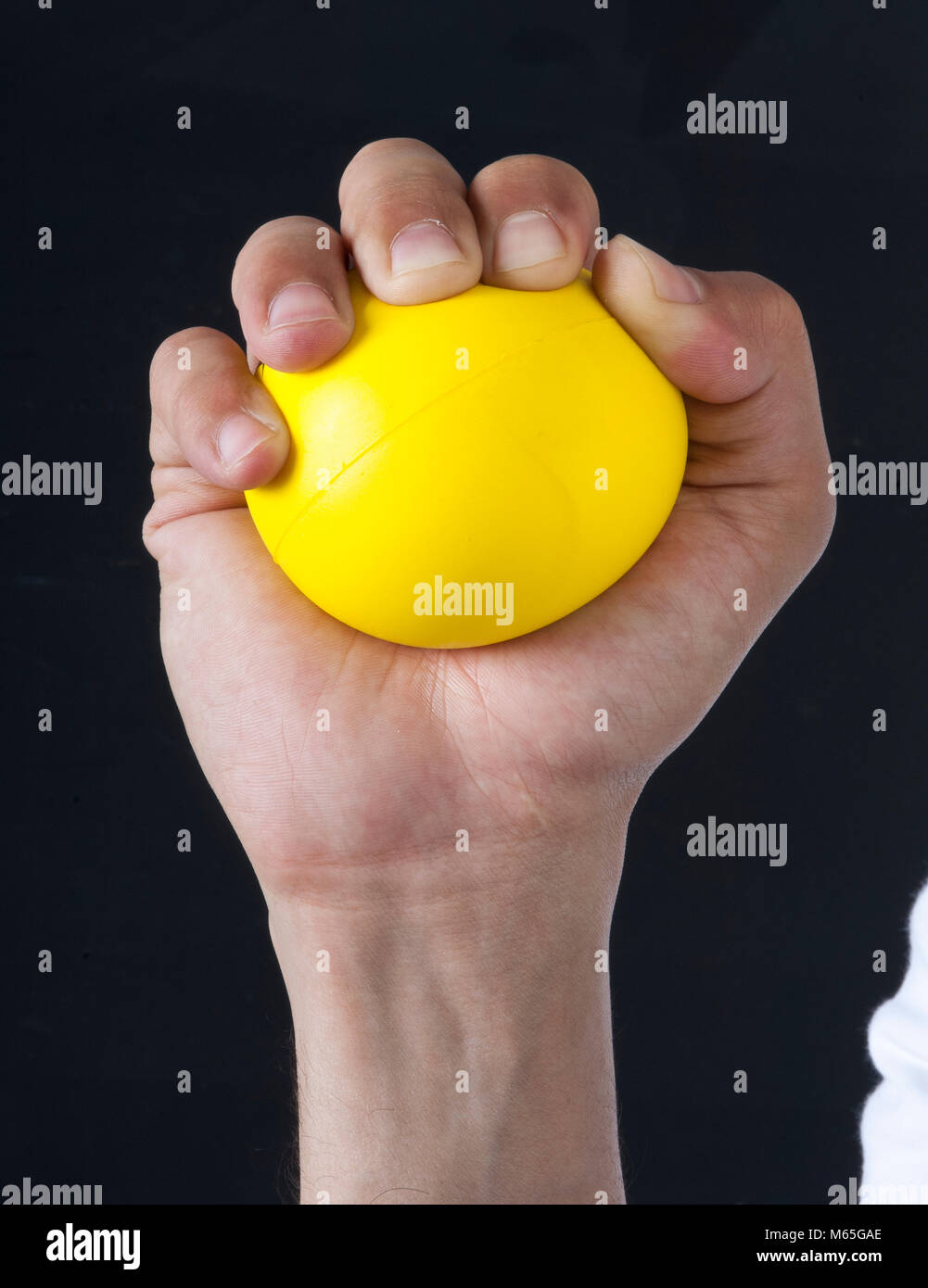 Stressball squeezing hi-res stock photography and images - Alamy
