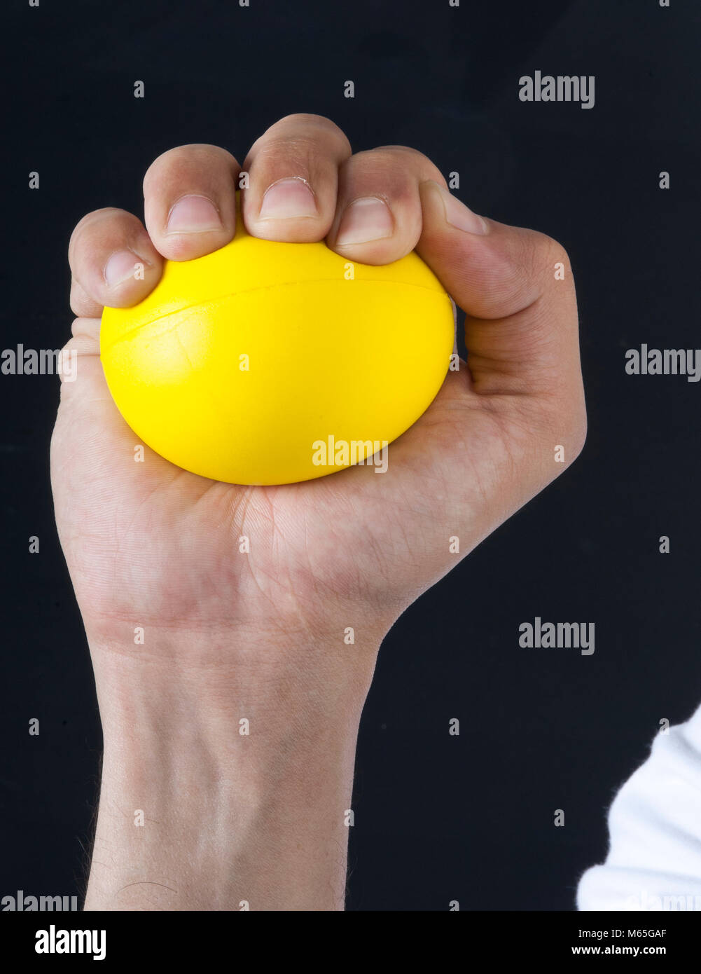 Stressball squeezing hi-res stock photography and images - Alamy