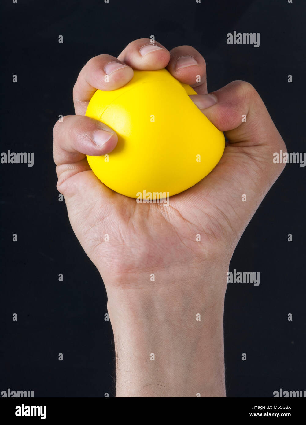 Stressball squeezing hi-res stock photography and images - Alamy