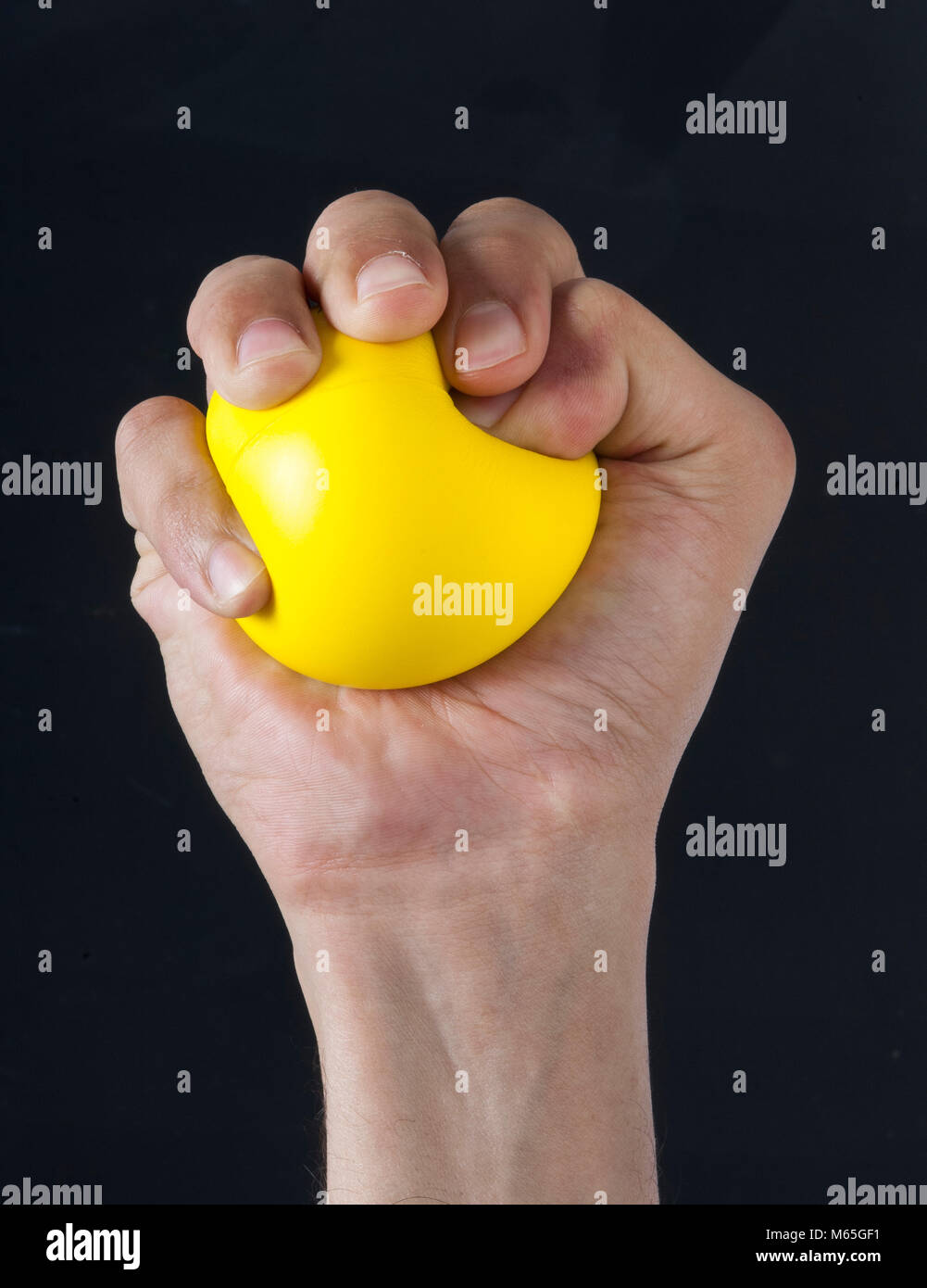 Stressball squeezing hi-res stock photography and images - Alamy