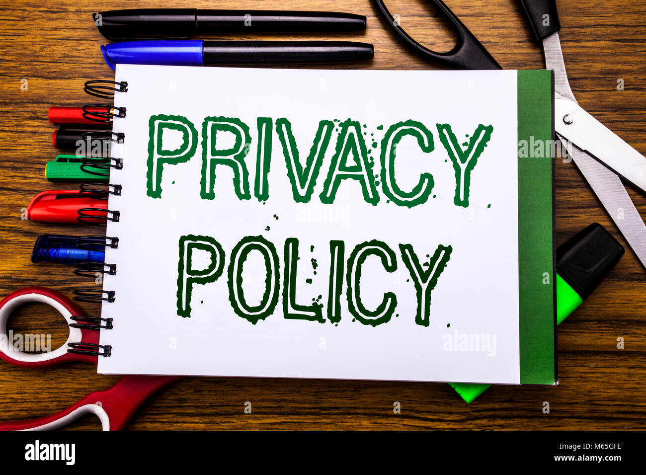 Conceptual hand writing text Privacy Policy. Concept for Safety Data ...
