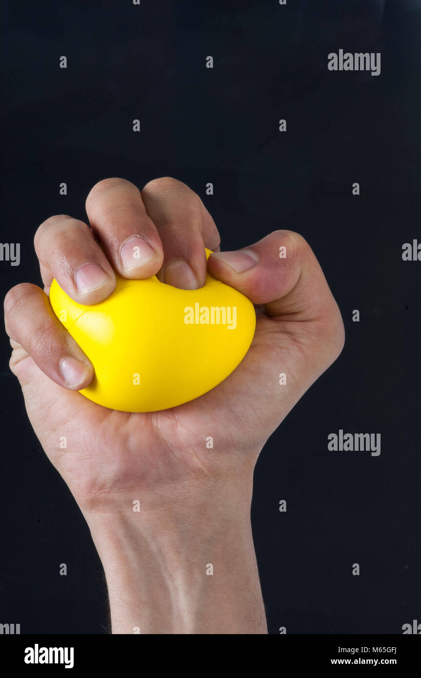 Stress ball and hand hi-res stock photography and images - Alamy