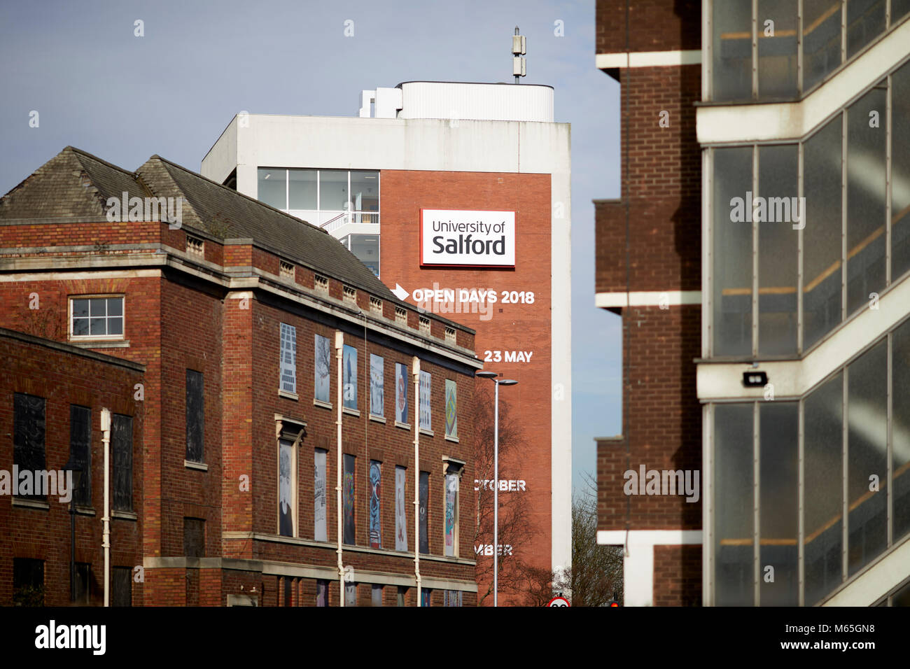 Maxwell building salford university hi-res stock photography and images ...