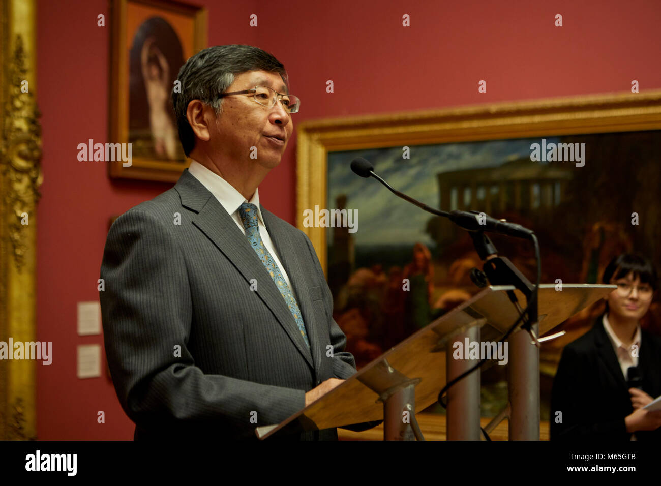 Japanese ambassador hi-res stock photography and images - Alamy