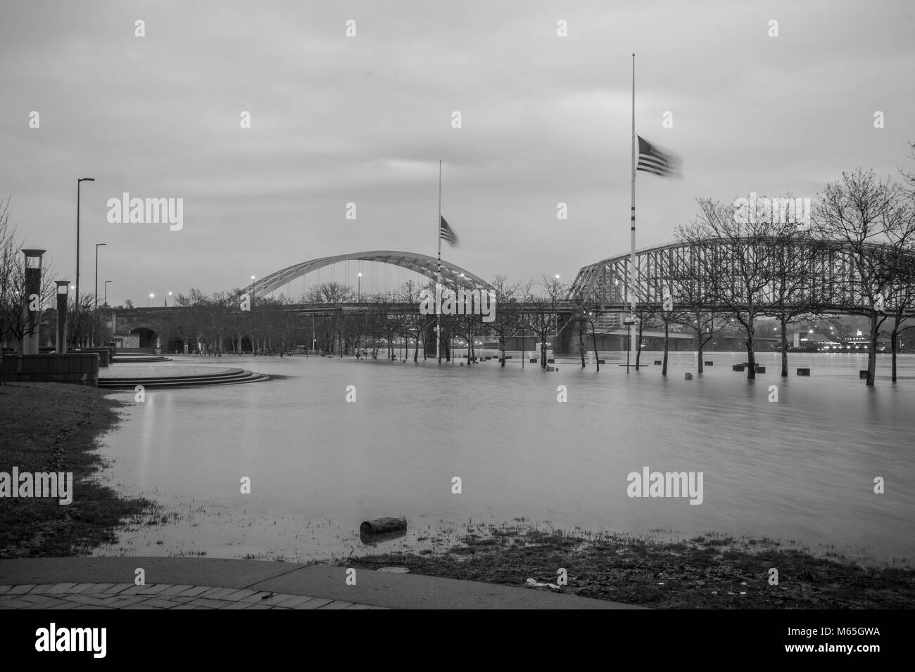 Cincinnati Ohio River Flood of 2018 Stock Photo - Alamy