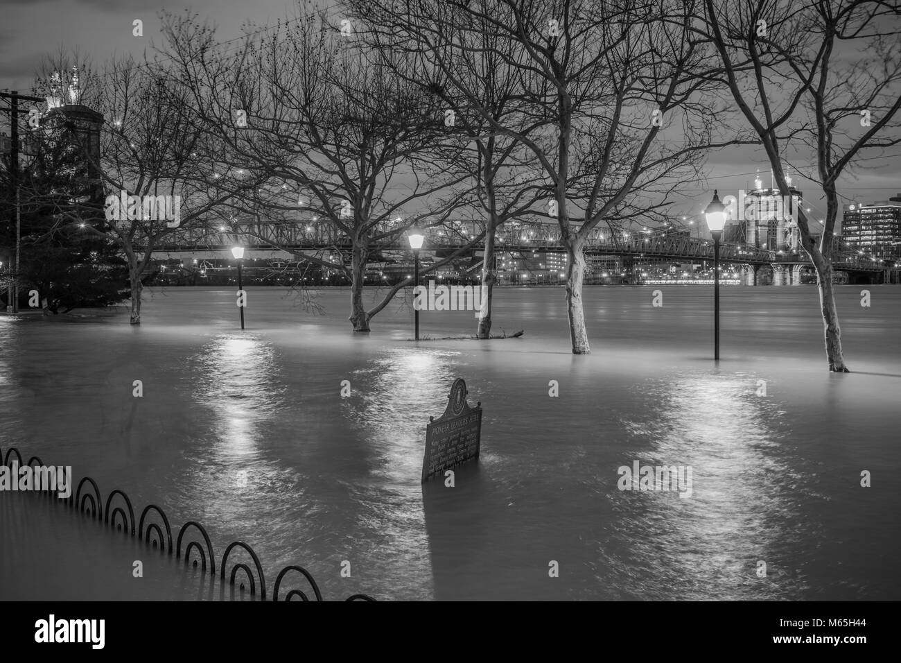 Cincinnati Ohio River Flood of 2018 Stock Photo - Alamy