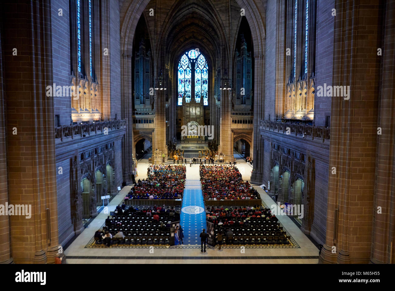 Liverpool cathedral interior hi-res stock photography and images - Alamy