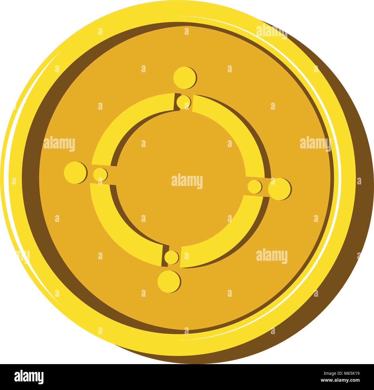 Virtual money currency Stock Vector Image & Art - Alamy