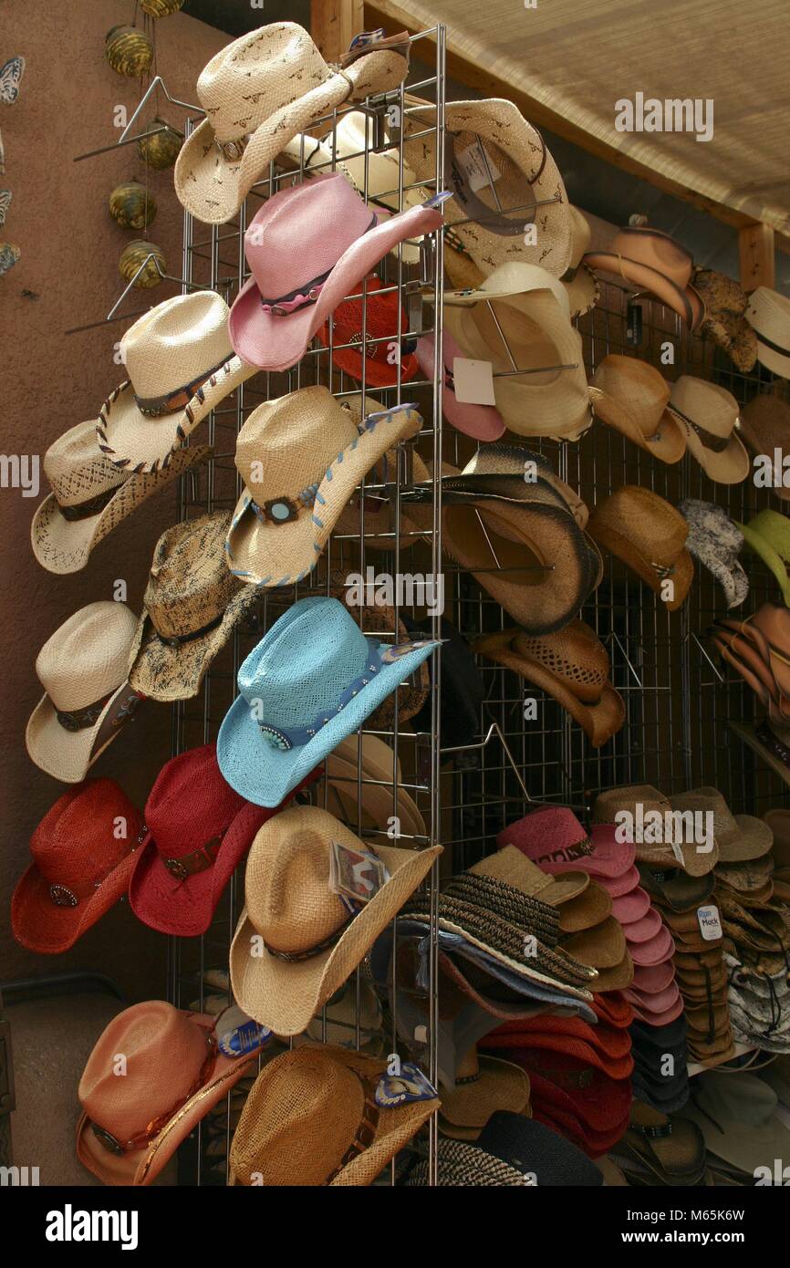 The display of hats Stock Photo - Alamy