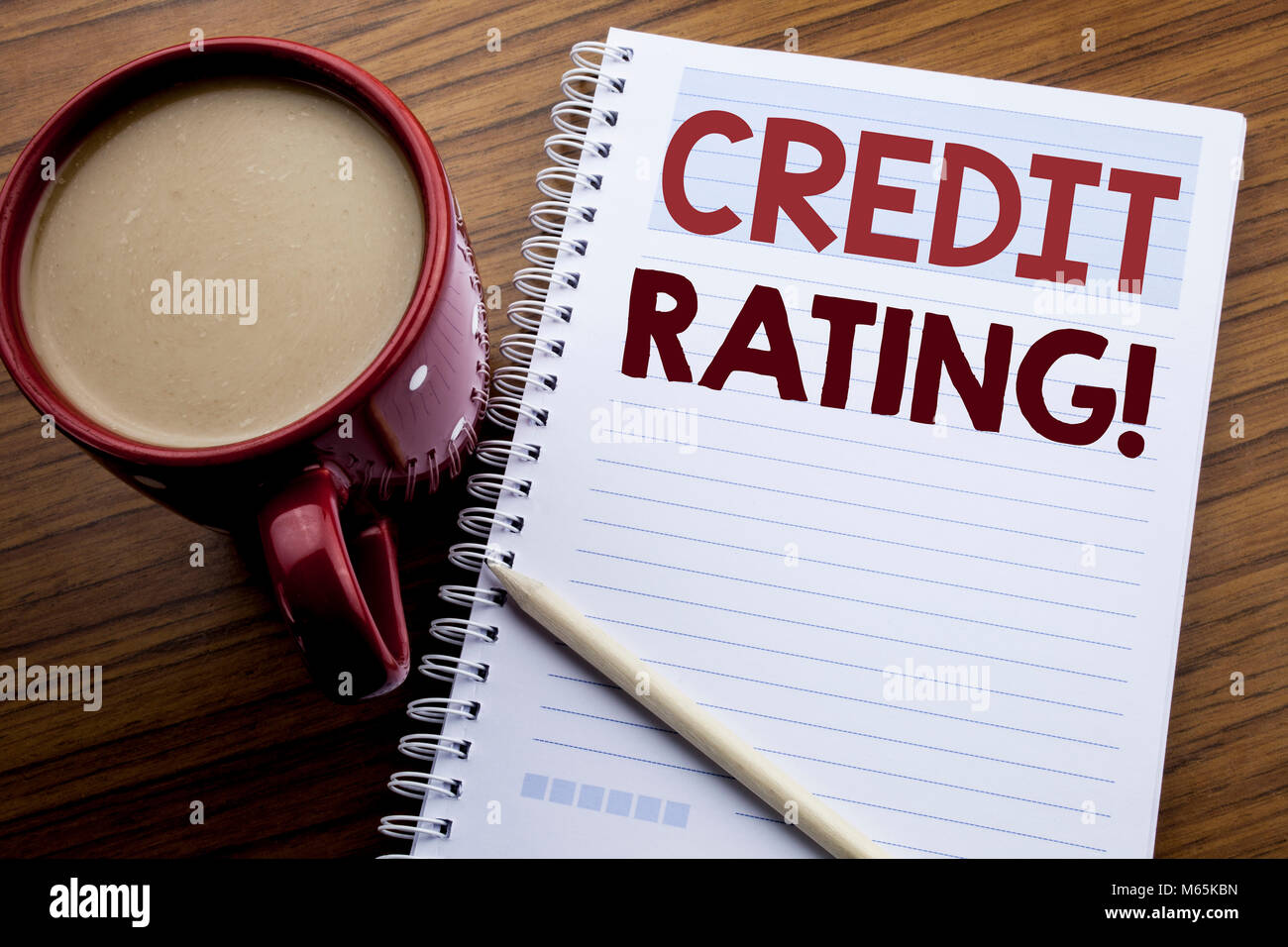 Hand writing text caption inspiration showing Credit Rating. Business ...