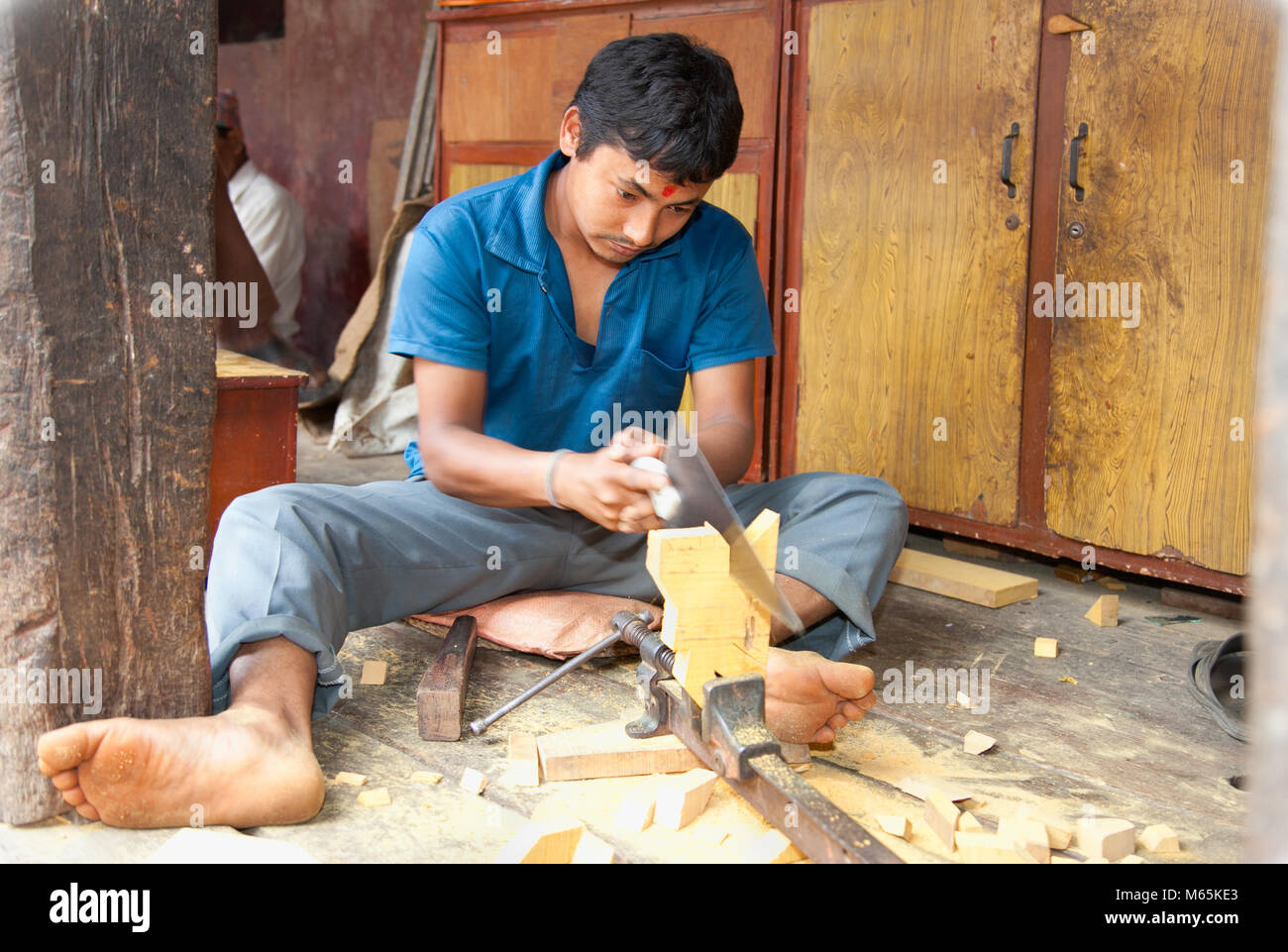 Indian carpenter work hi-res stock photography and images - Alamy