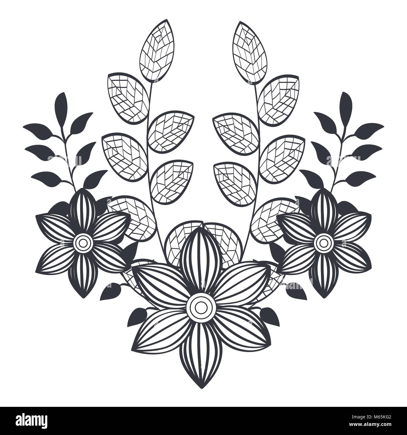 Floral rustic design Stock Vector Image & Art - Alamy