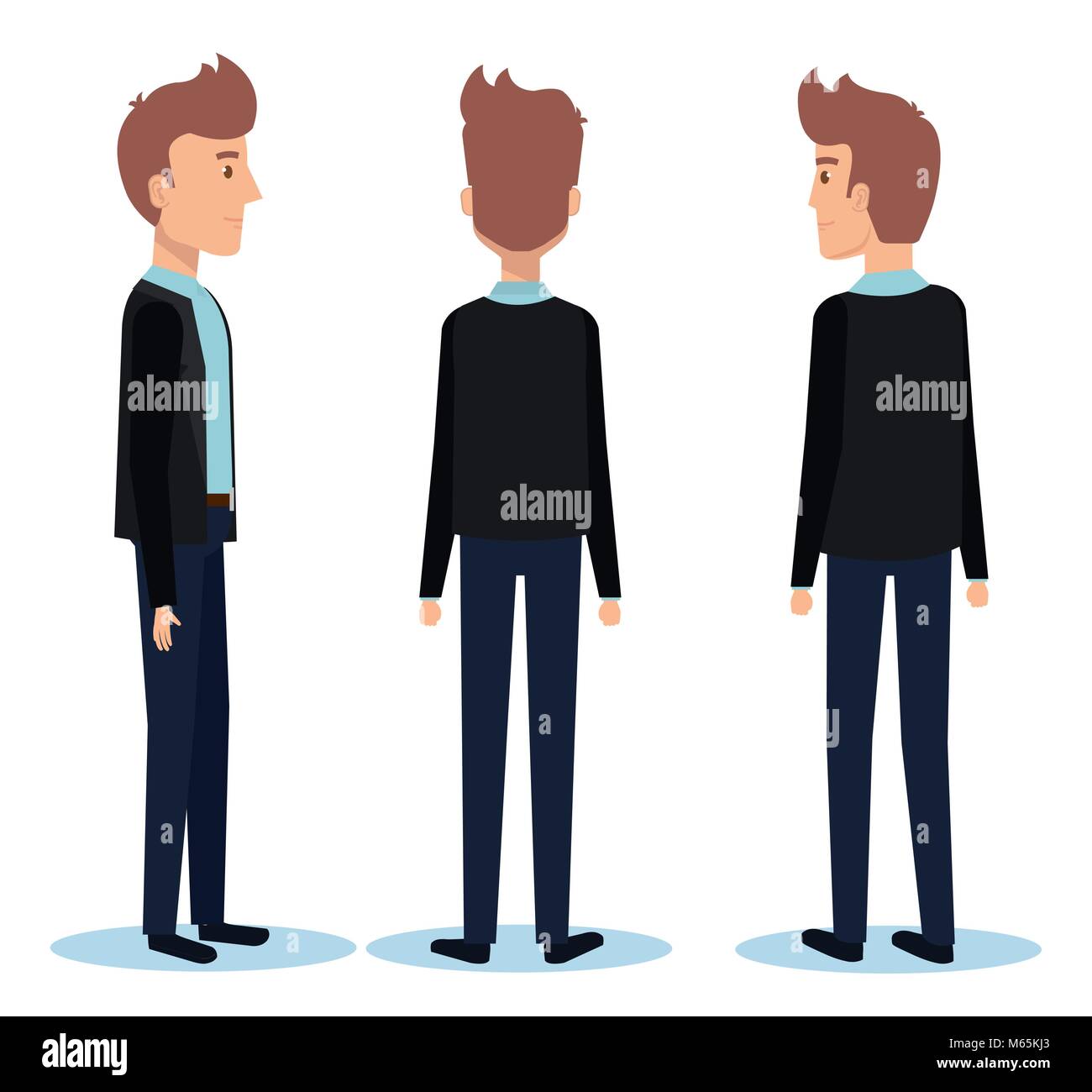 Back styles Stock Vector Images - Alamy