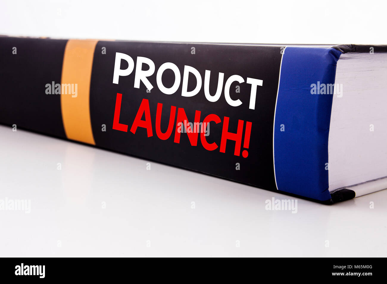 Conceptual hand writing text caption inspiration showing Product Launch ...
