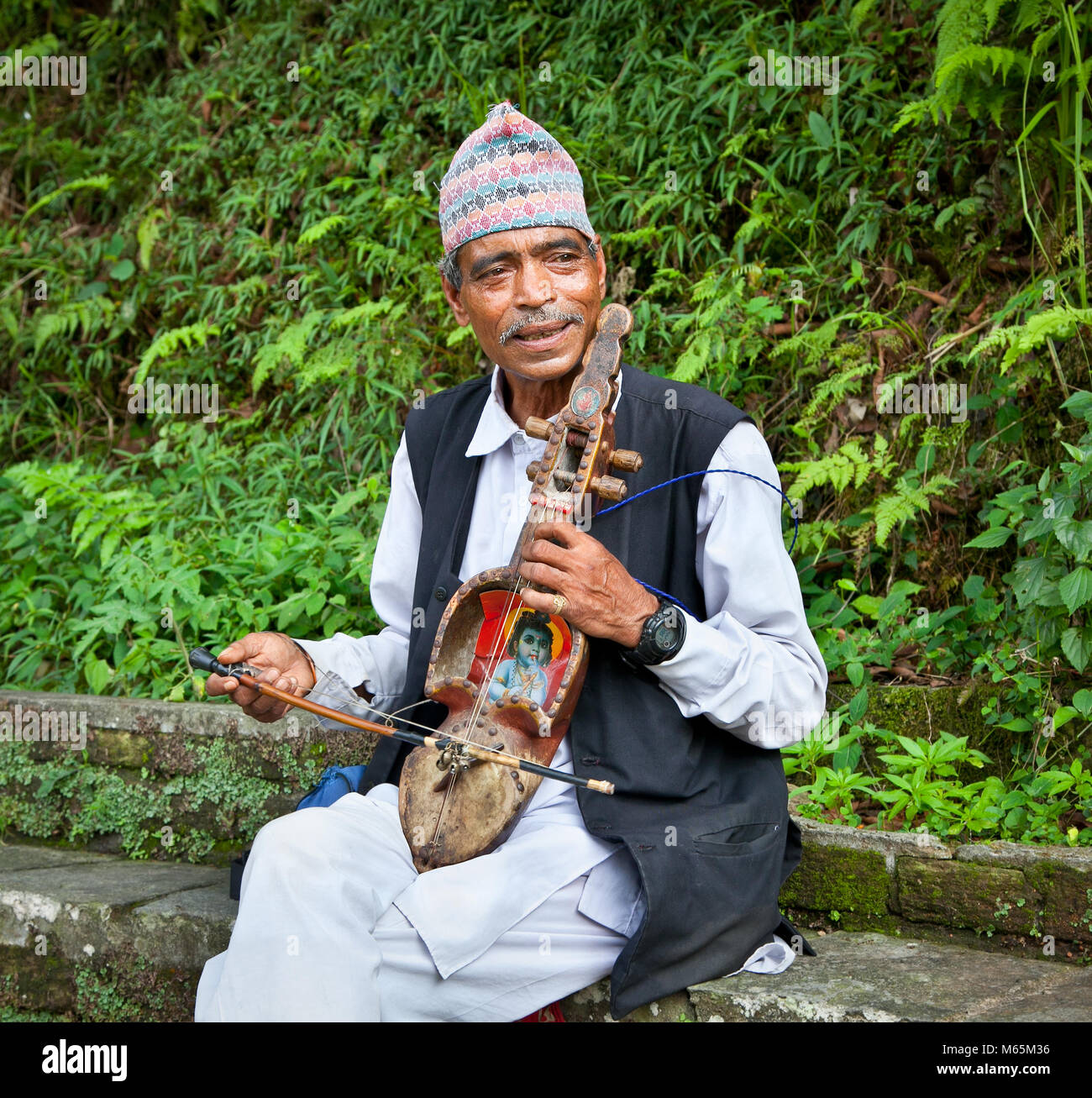 Traditional nepalese instrument hi-res stock photography and images - Alamy