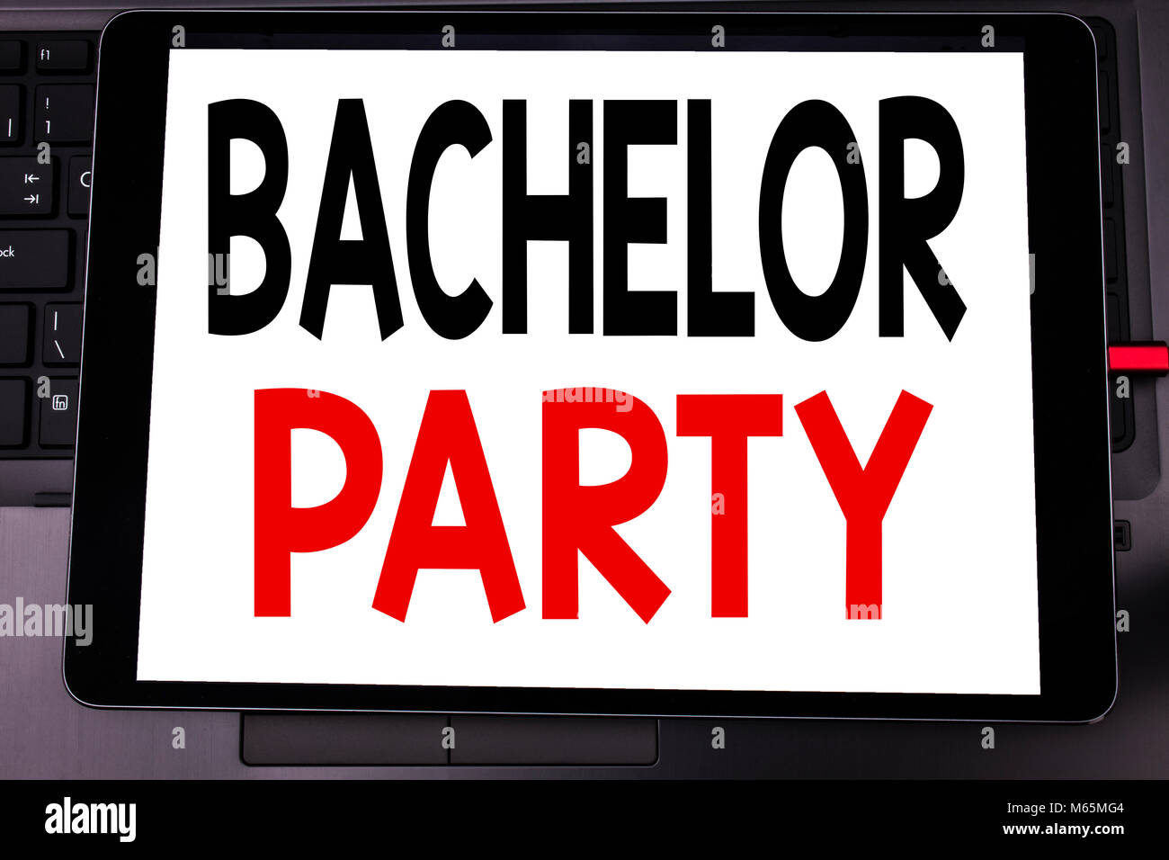 Conceptual hand writing text caption inspiration showing Bachelor Party ... Conceptual hand writing text caption inspiration showing Bachelor Party ...