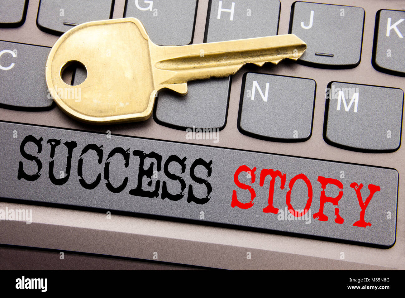 Hand writing text caption inspiration showing Success Story. Business ...