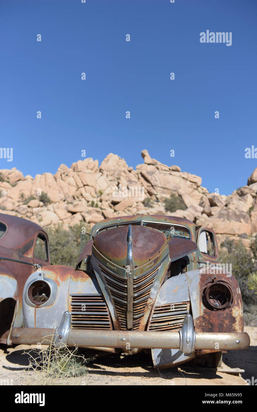 Desert Car. Keys Ranch is closed to the public, only accessible via a ...