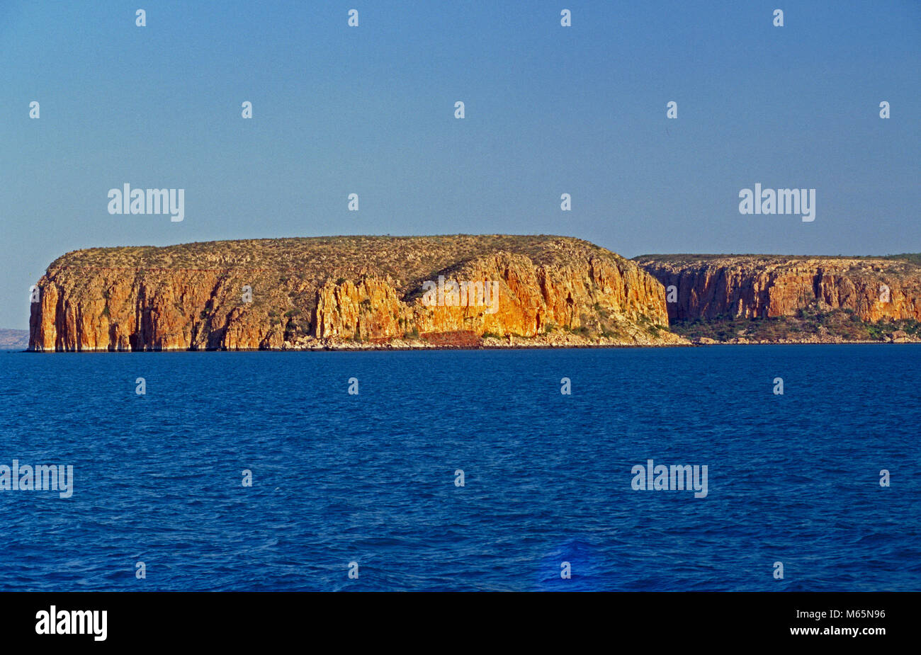 STEEP ISLAND IN DOUBTFUL BAY, KIMBERLEYS, WESTERN AUSTRALIA Stock Photo ...