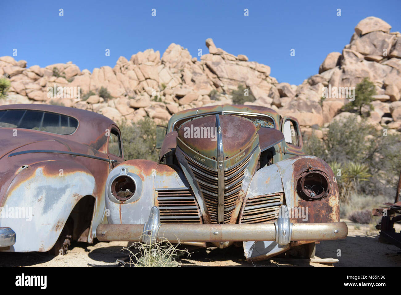 Desert Car. Keys Ranch is closed to the public, only accessible via a ...