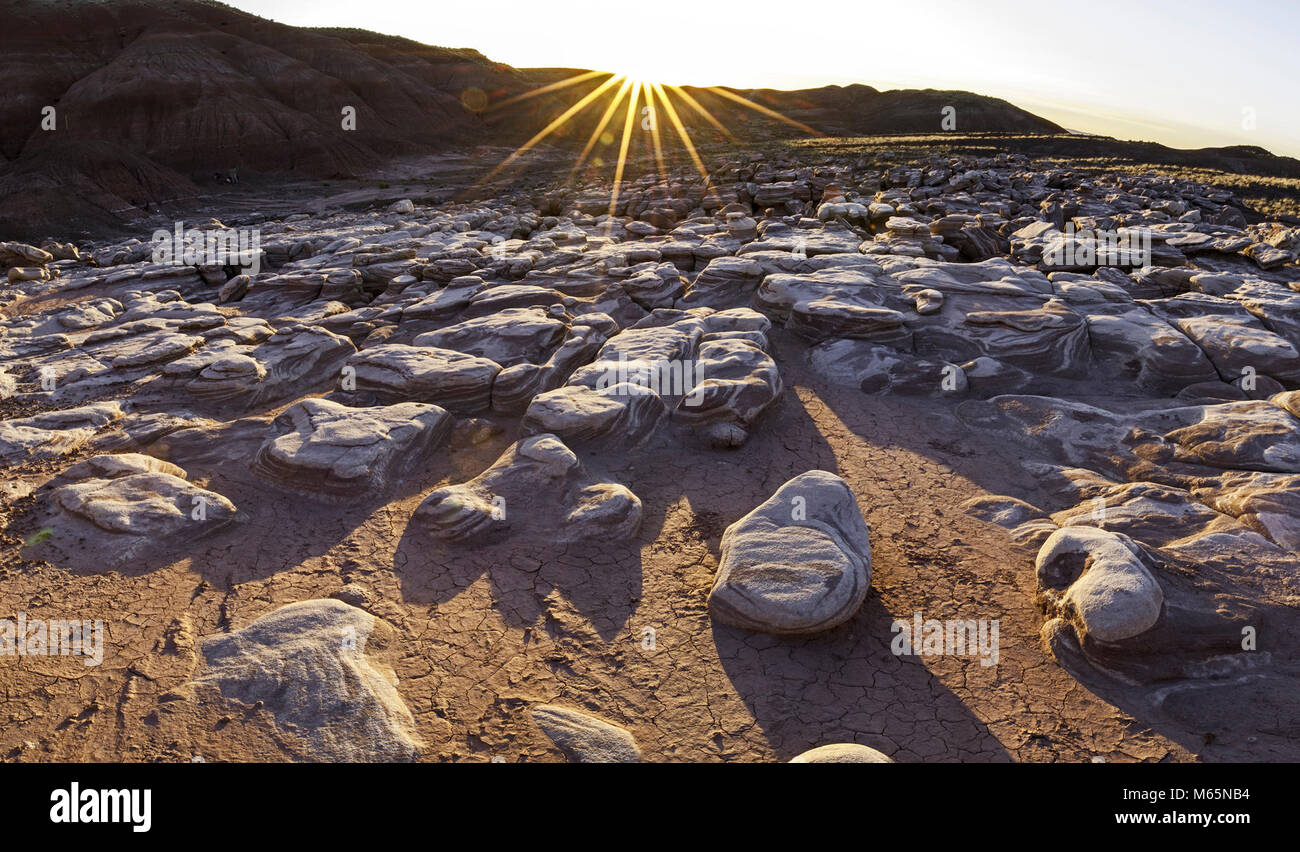 Expansion Lands Sunset Stock Photo - Alamy