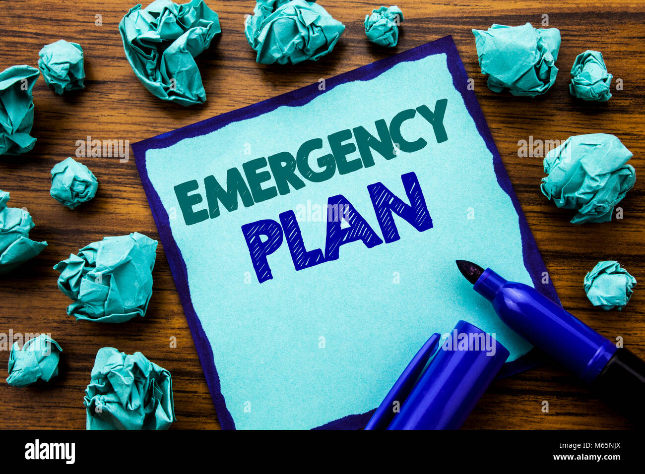 Writing text showing Emergency Plan. Business concept for Disaster ...