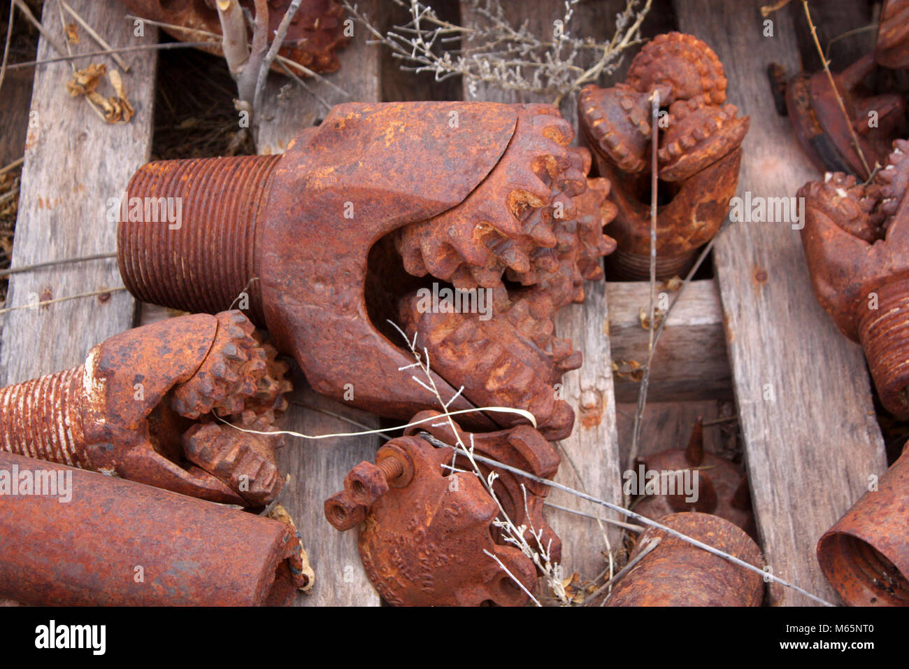 Historic Ranch Drill Bits Stock Photo - Alamy