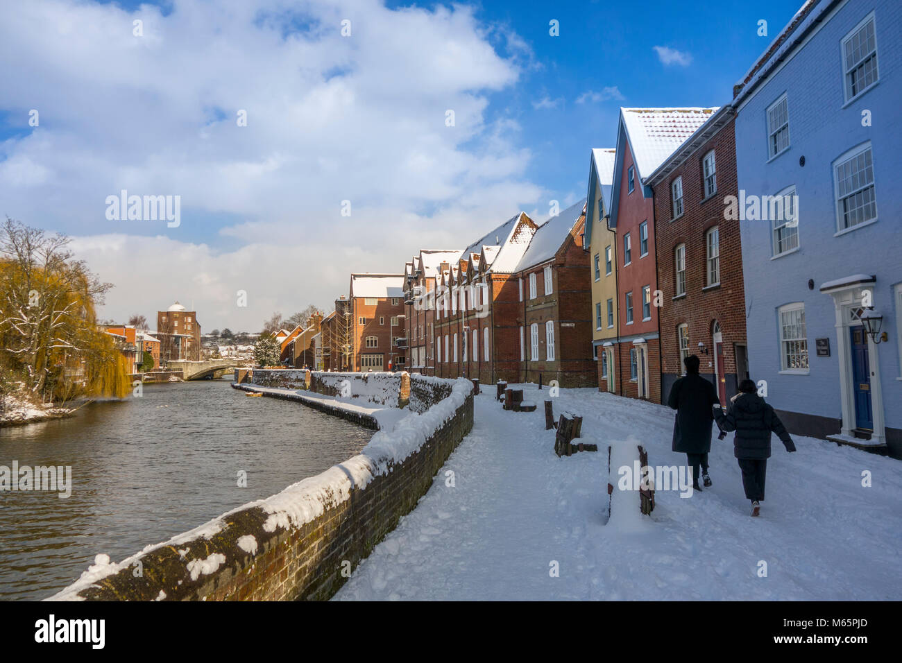 Norwich quayside winter hi-res stock photography and images - Alamy