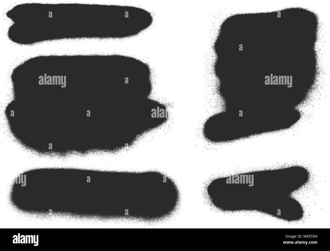 Spray Paint Elements Set Stock Vector Image & Art - Alamy