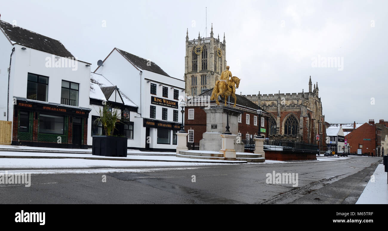 King billy statue hull hi-res stock photography and images - Alamy
