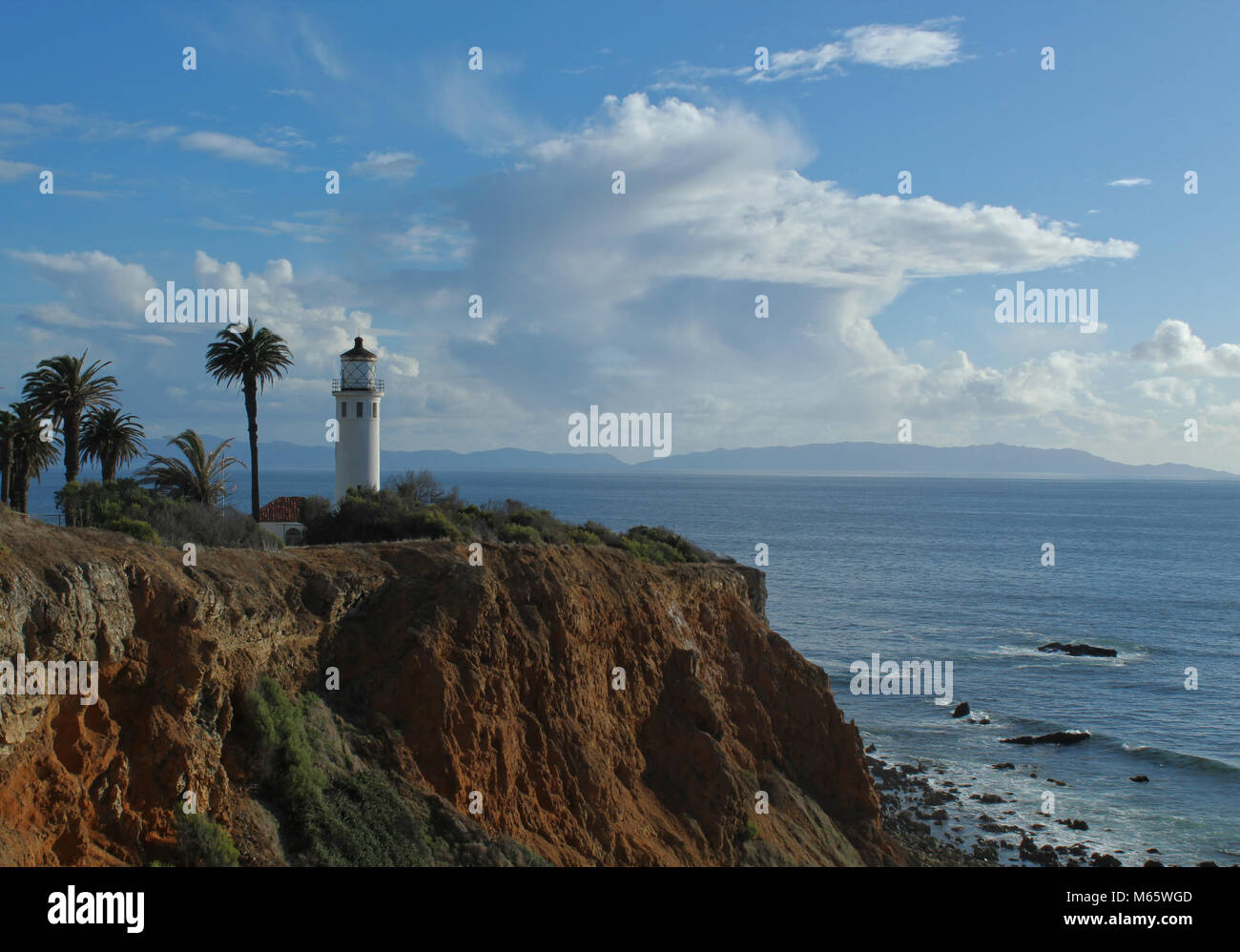 Point Vicente Lighthouse, Palos Verdes Peninsula, Los Angeles, California Stock Photo - Alamy
