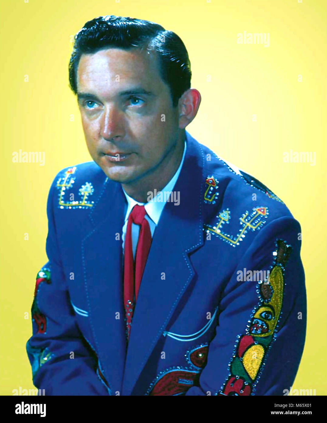 RAY PRICE (1926-2013) Promotional photo of American Country musician ...