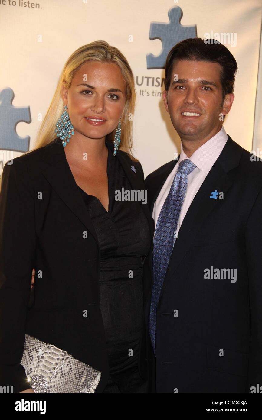 New York City 2011 FILE PHOTO DONALD TRUMP JR, VANESSA TRUMP Photo by ...