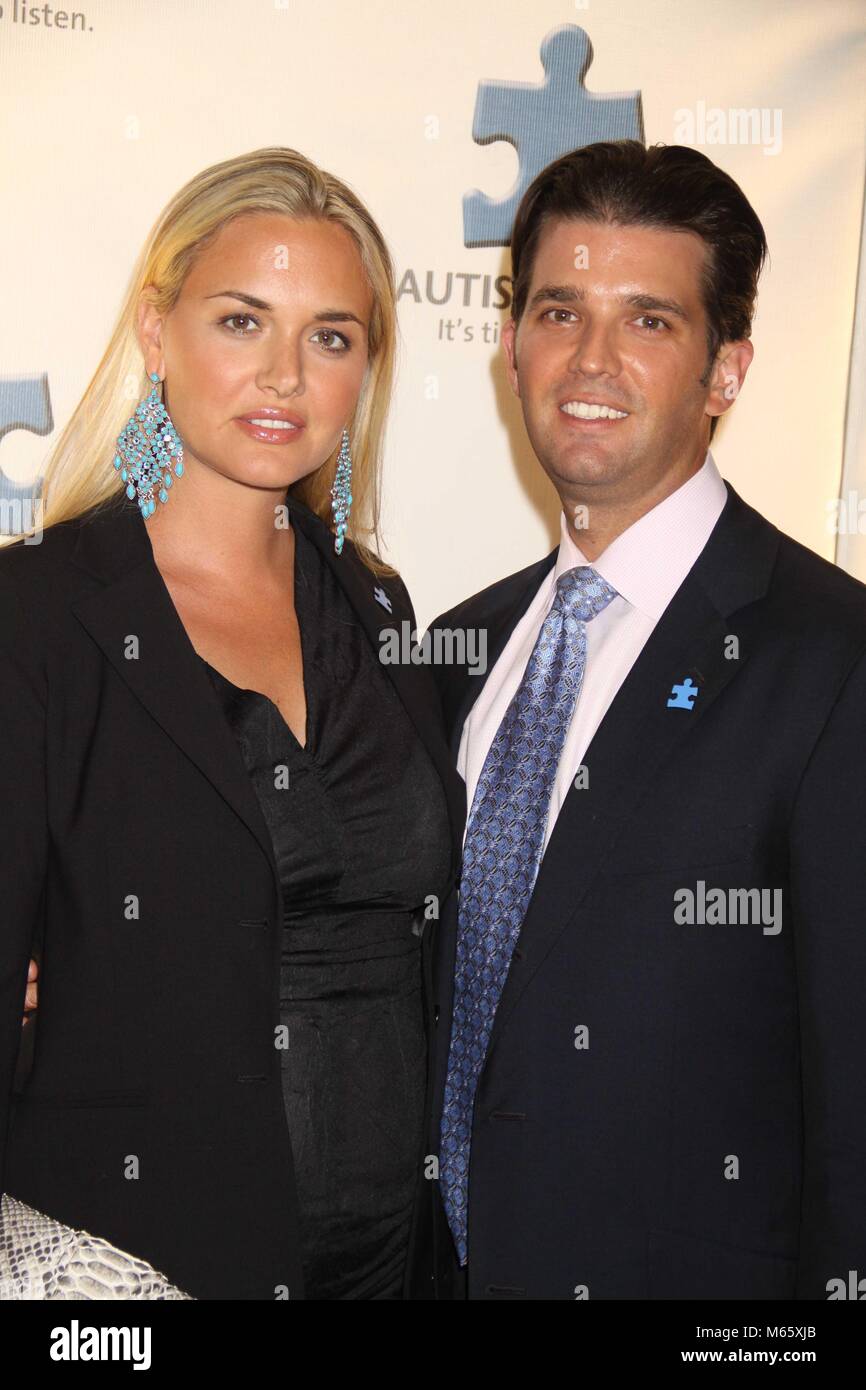 New York City 2011 FILE PHOTO DONALD TRUMP JR, VANESSA TRUMP Photo by ...