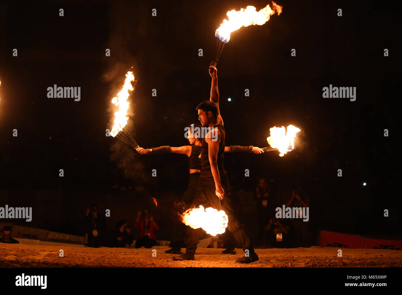 Dangerous juggling hi-res stock photography and images - Alamy