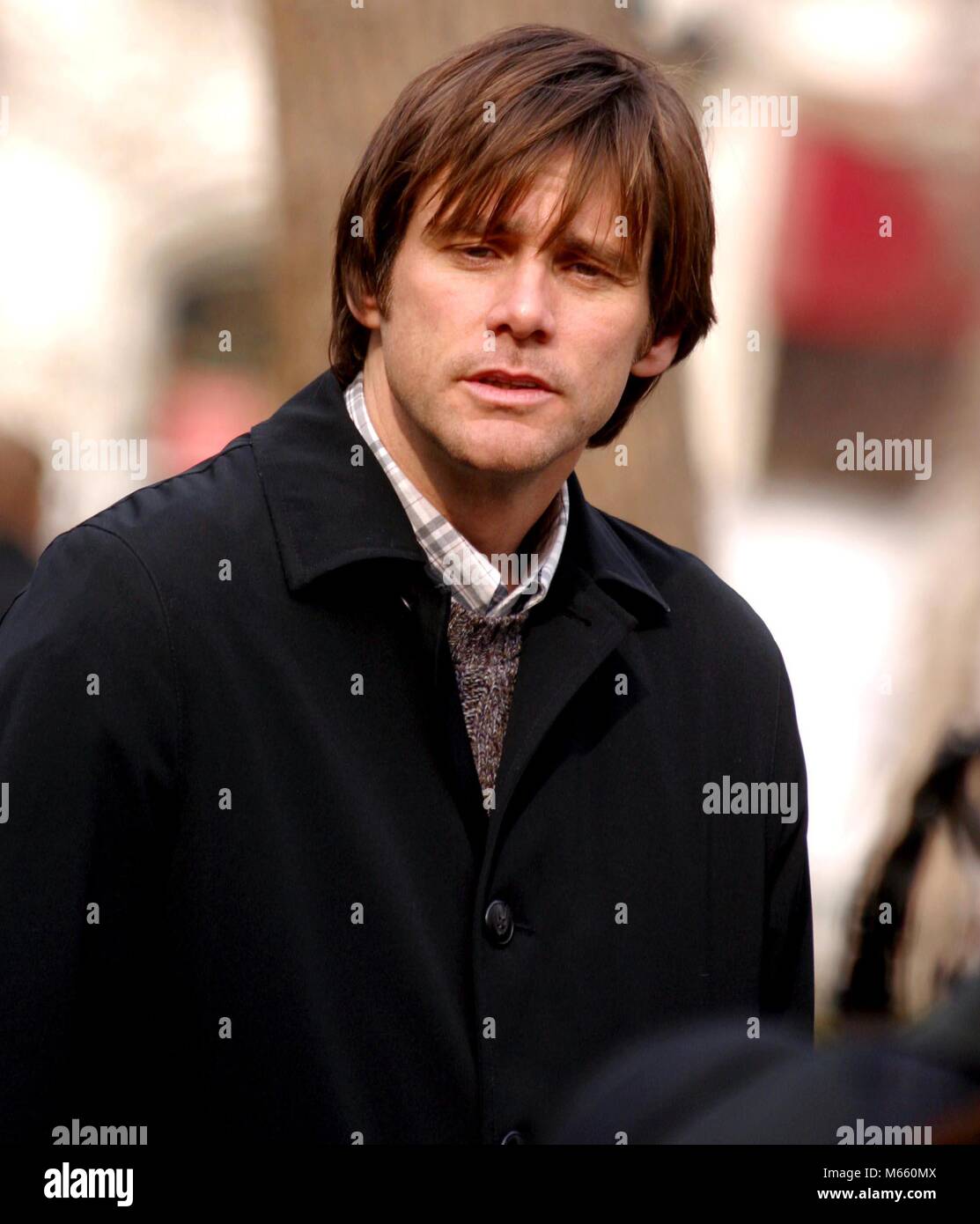 New York City 2003 FILE PHOTO ELLEN POMPEO AND JIM CARREY Photo by John ...