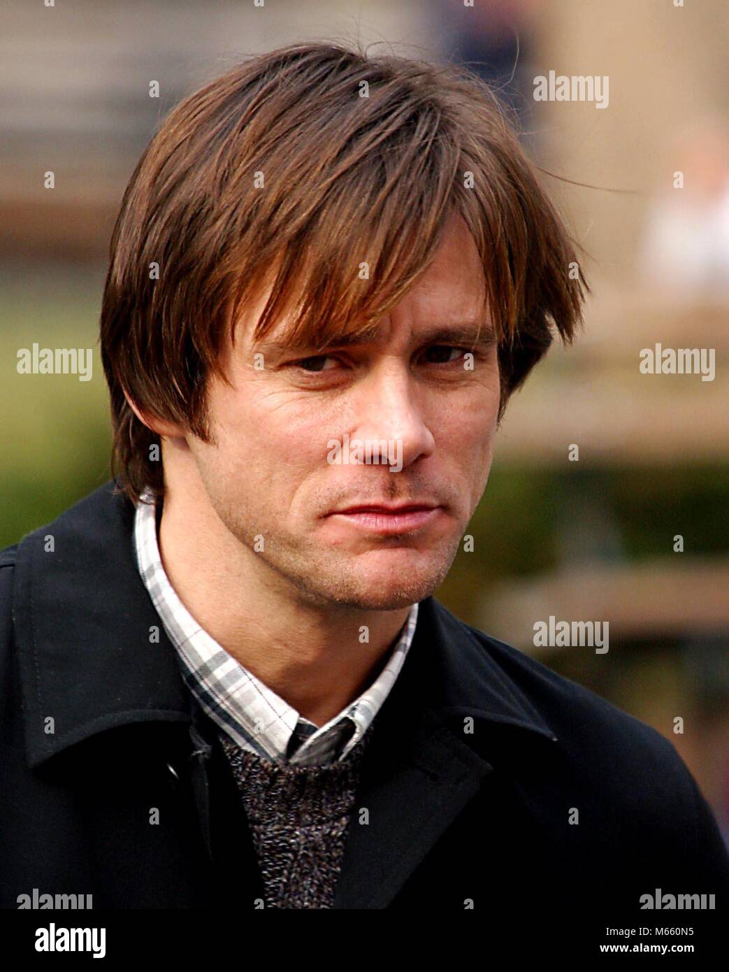 New York City 2003 FILE PHOTO ELLEN POMPEO AND JIM CARREY Photo by John ...