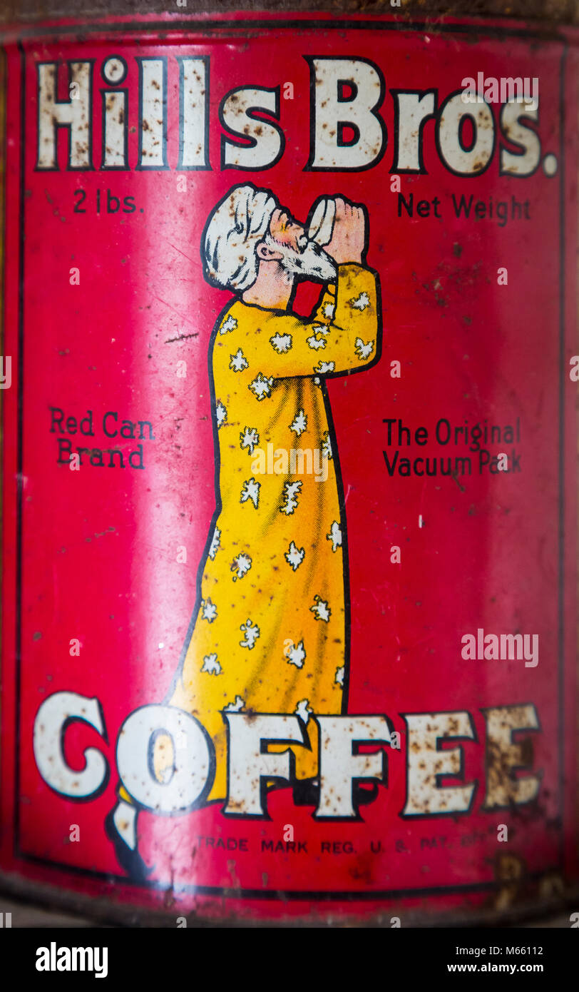 Hills Bros. Coffee can - Alaska, Wrangell-St. Elias National Park ... Hills Bros. Coffee can - Alaska, Wrangell-St. Elias National Park ...