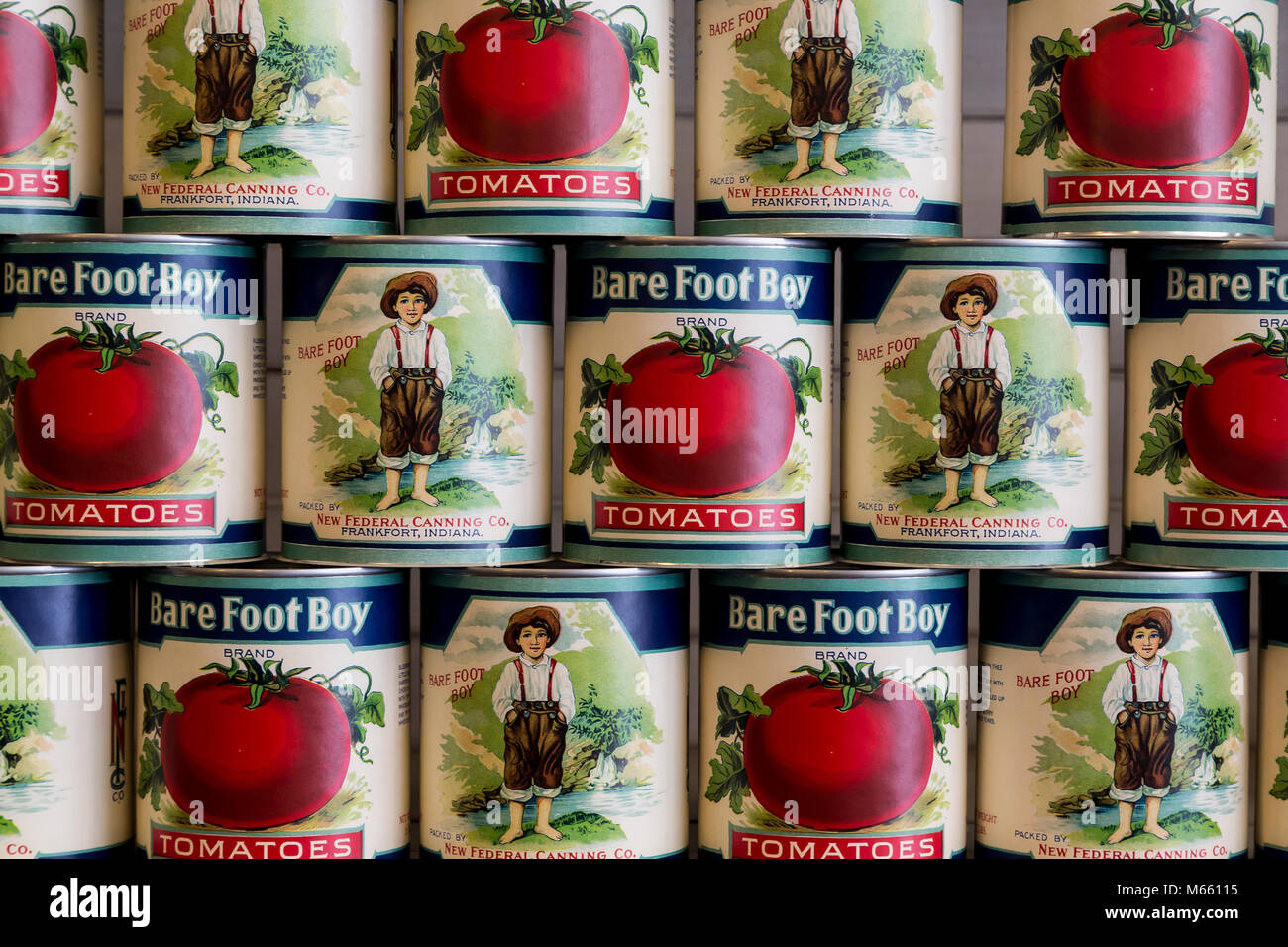 Can goods in the Kennecott Company Store - Alaska, Wrangell-St. Elias ...