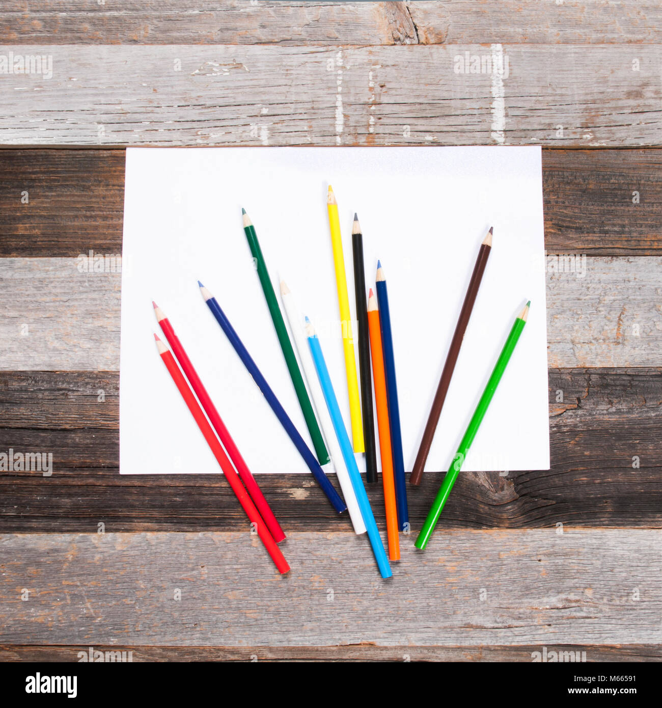 School supplies on wooden background. Back to school Stock Photo - Alamy