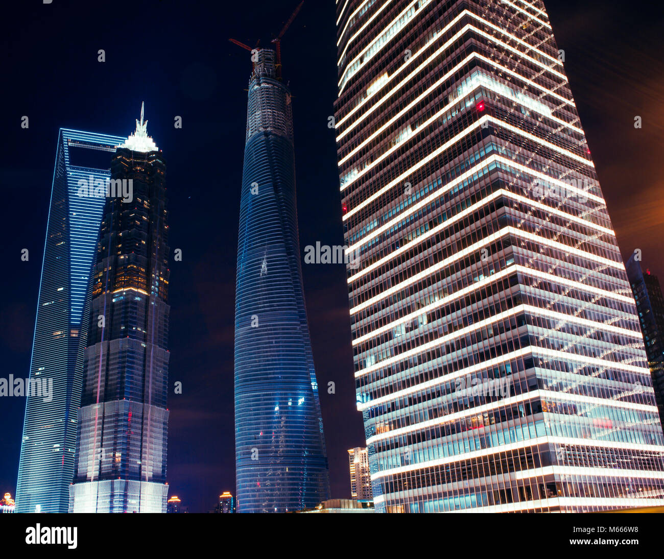 Shanghai international financial center, Jinmao Tower, Shanghai Center ...