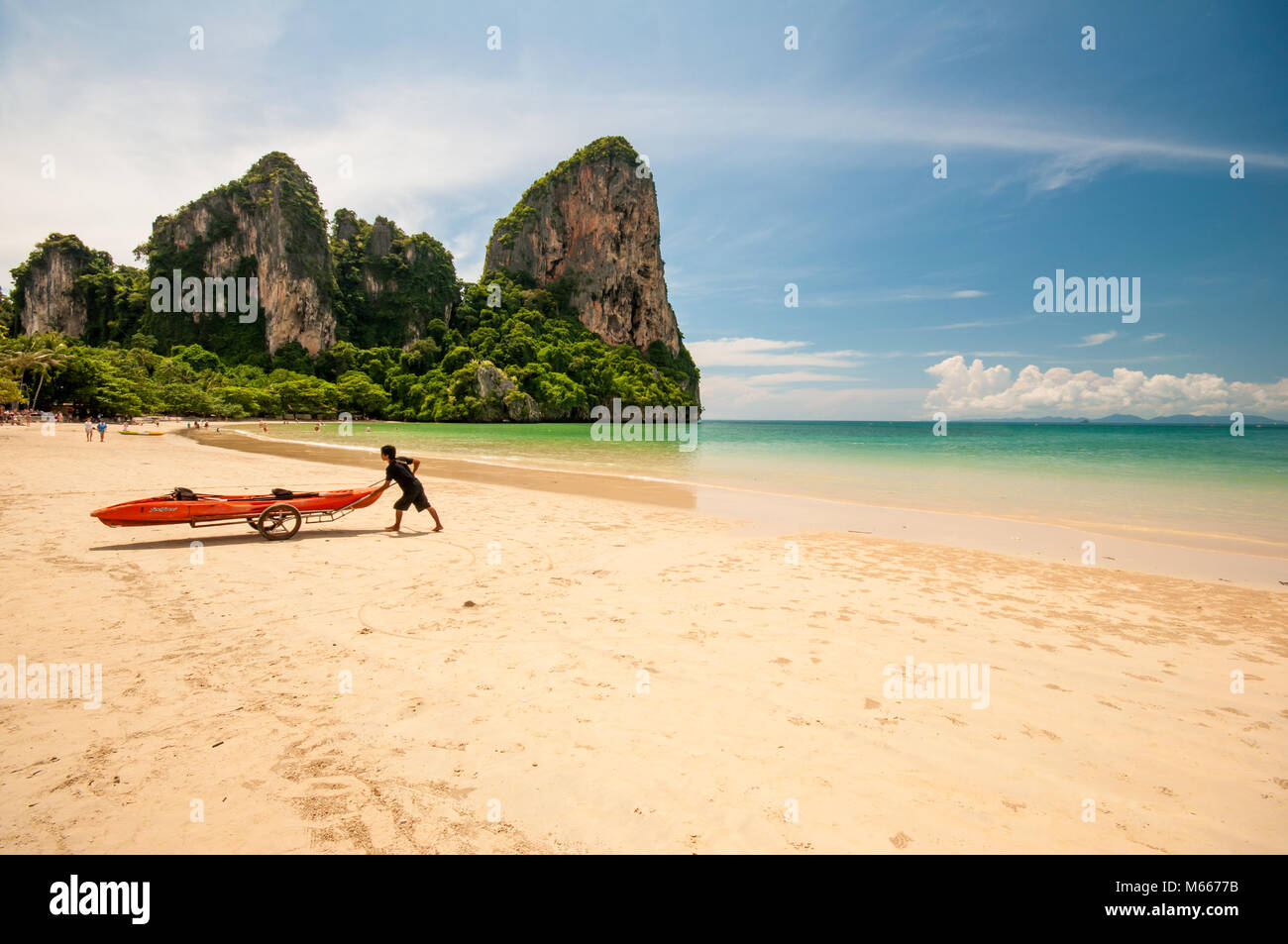 Ao Phra Nang Bay, Railay Beach, Tonsay Beach, Krabi Province, Thailand ...