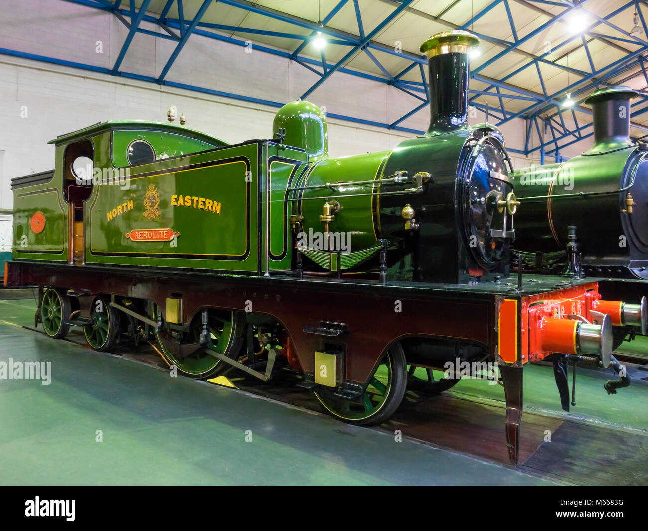 Great Hall at the National Railway Museum York with North Eastern ...