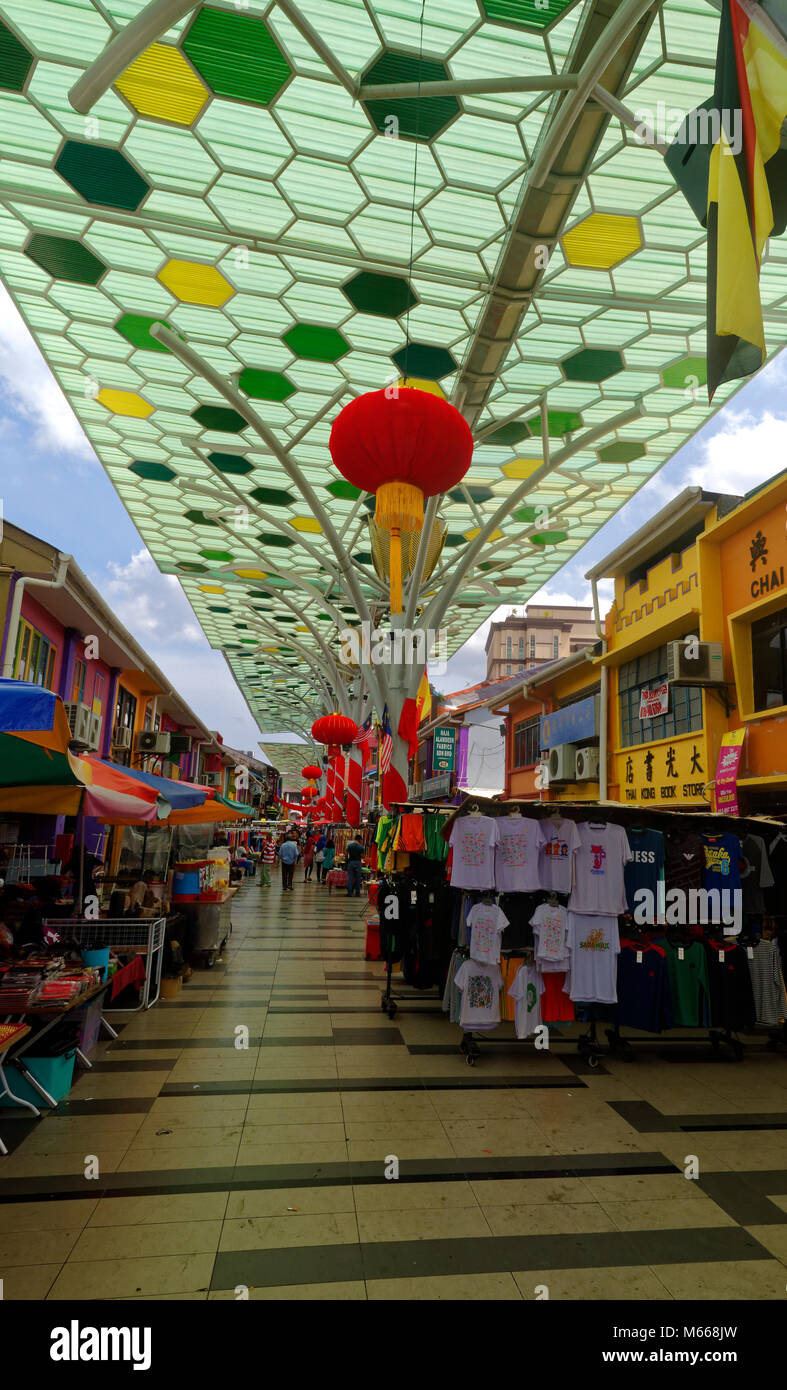 India street kuching sarawak malaysia hi-res stock photography and ...