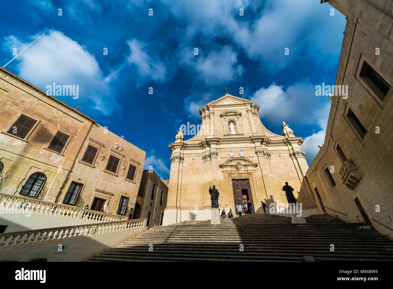 Gozo Cathedral, Gozo, Malta, Europe Stock Photo - Alamy
