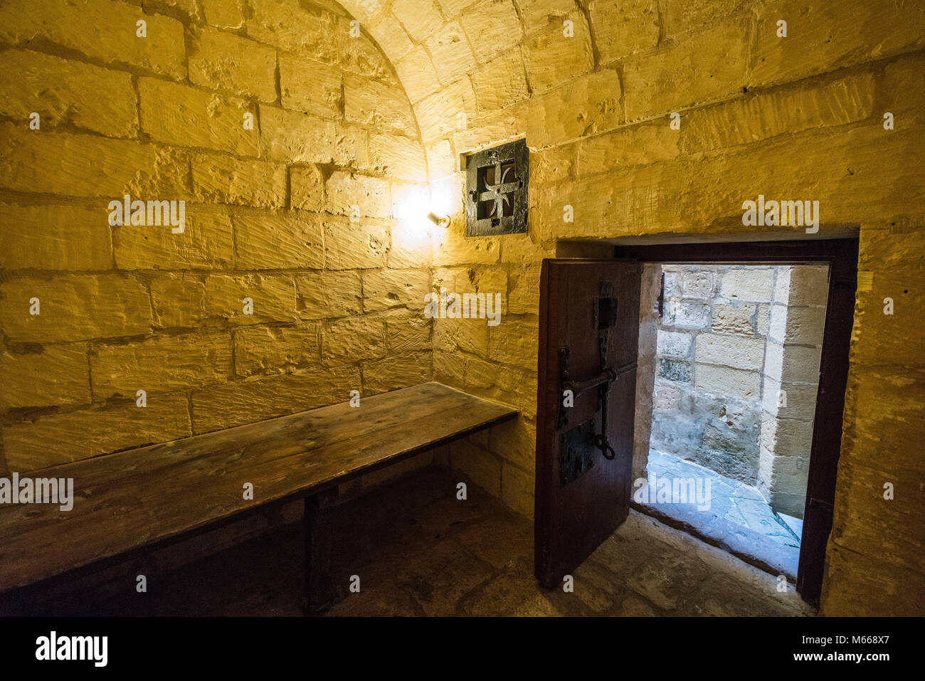 Old prison, Victoria, Gozo, Malta, Europe Stock Photo - Alamy